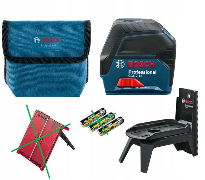 Laser krzyżowy Bosch GCL 2-15 15 m (3165140836371) • Cena, Opinie 17779837727 • Allegro