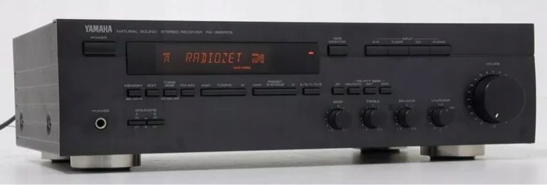 Amplituner Yamaha RX-385RDS 2.0 czarny - porównaj ceny - Allegro.pl