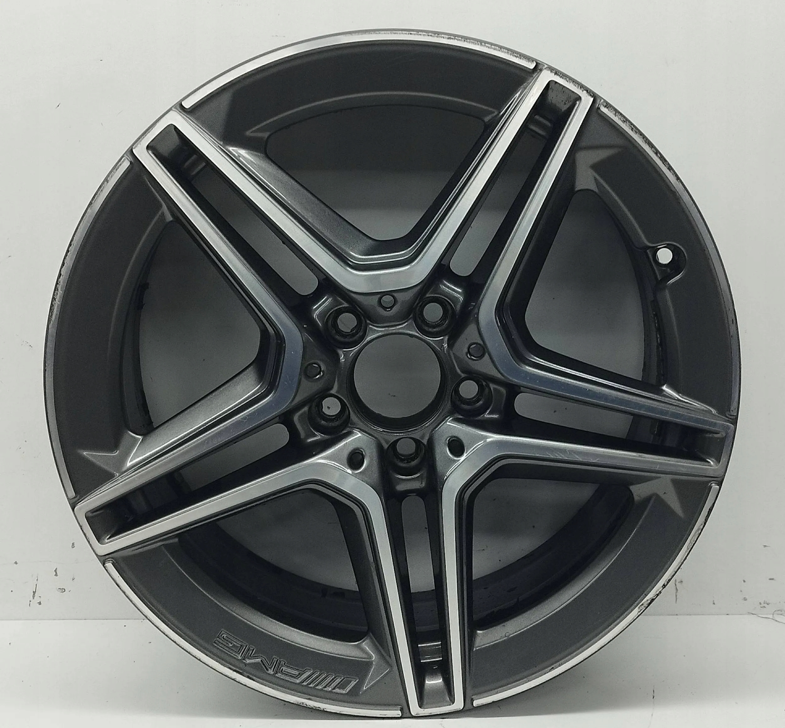 Felga aluminiowa Mercedes-Benz OE 7.5" x 18" 5x112 ET 44 za 900.00PLN z JASIENICA - Allegro ...