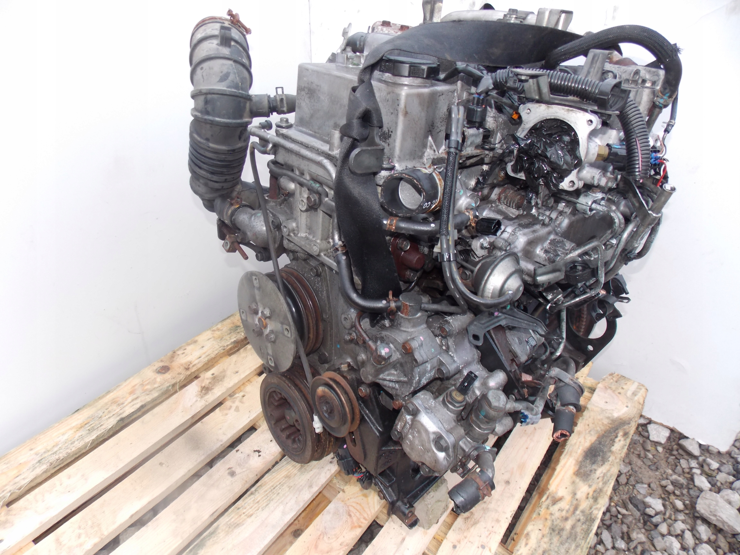 silnik kompletny turbina pompa wtryski mitsubishi pajero iv 4 3.2 did ...