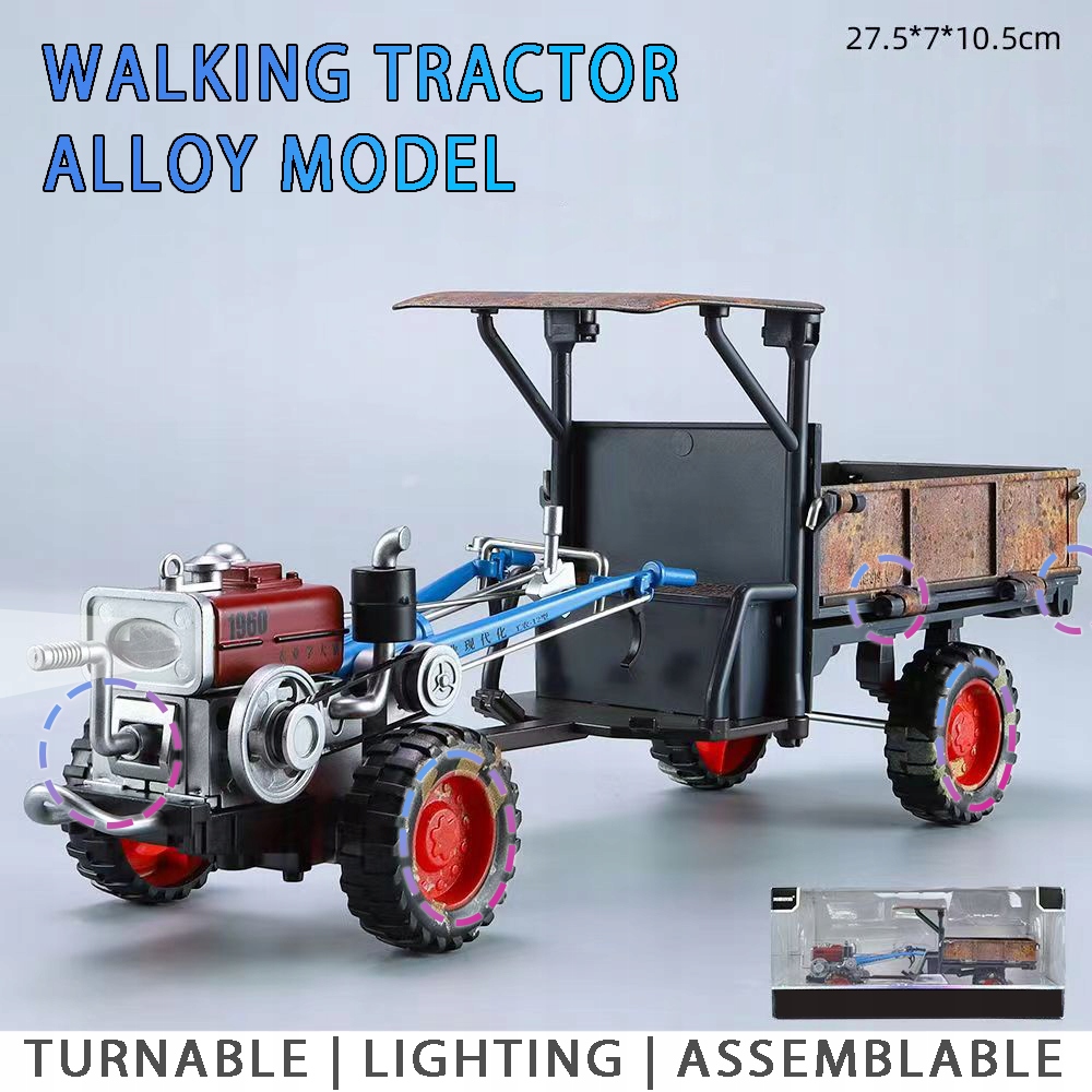 Metalowy Traktor Model - Niska cena na Allegro.pl