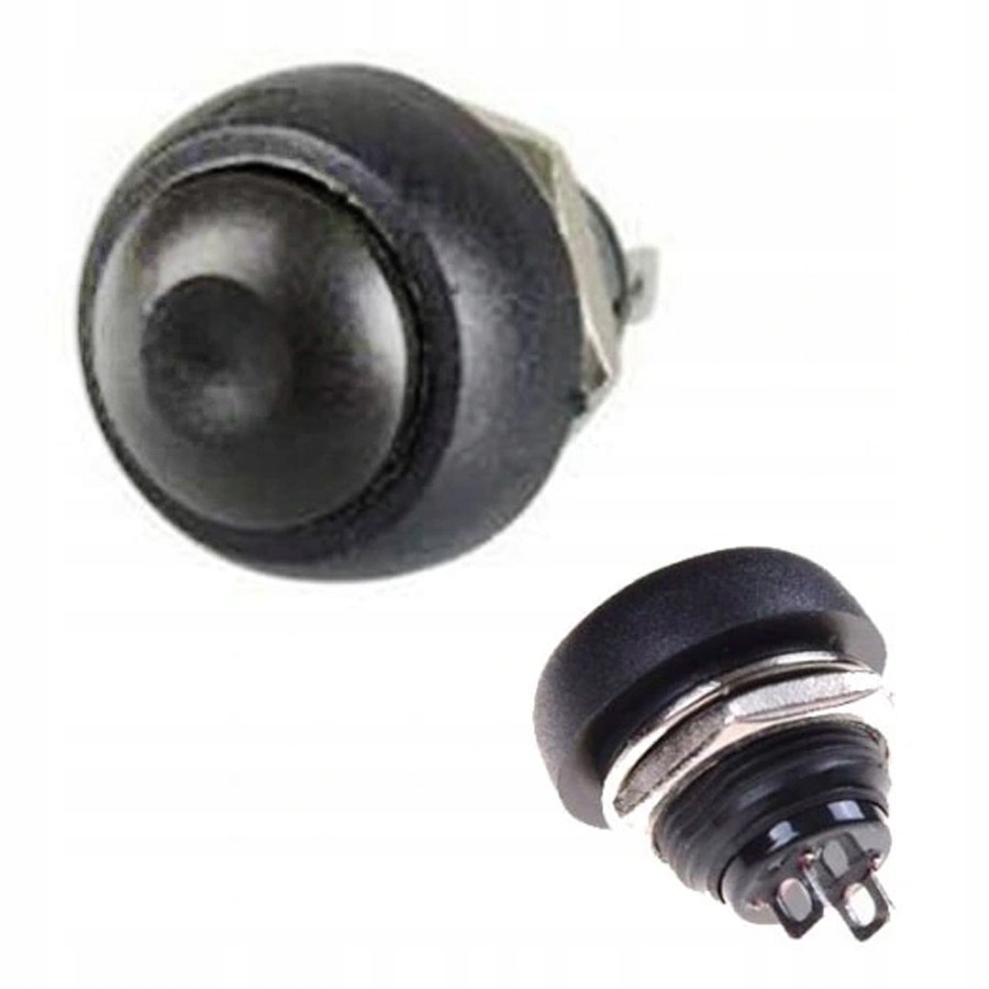 WŁĄCZNIK Przycisk chwilowy 250V 1A 12mm monostabil wciskany reset PBS ...