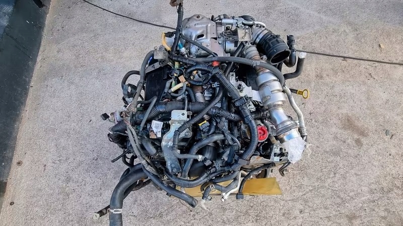 Silnik KOMPLETNY Nissan Navara Pathfinder D40 3.0 dci V9X E5 231 KM za ...