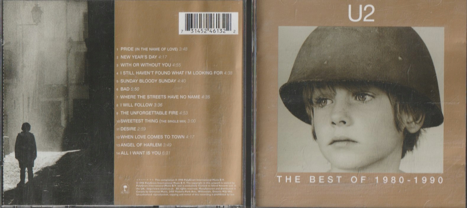 Płyta CD U2 - The Best Of 1980-1990 I Wydanie ______________ 17478569564 - Sklepy, Opinie, Ceny ...