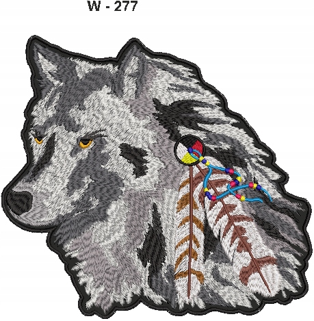 Wilk Native, Wolf, Głowa wilka, naszywka - porównaj ceny - Allegro.pl
