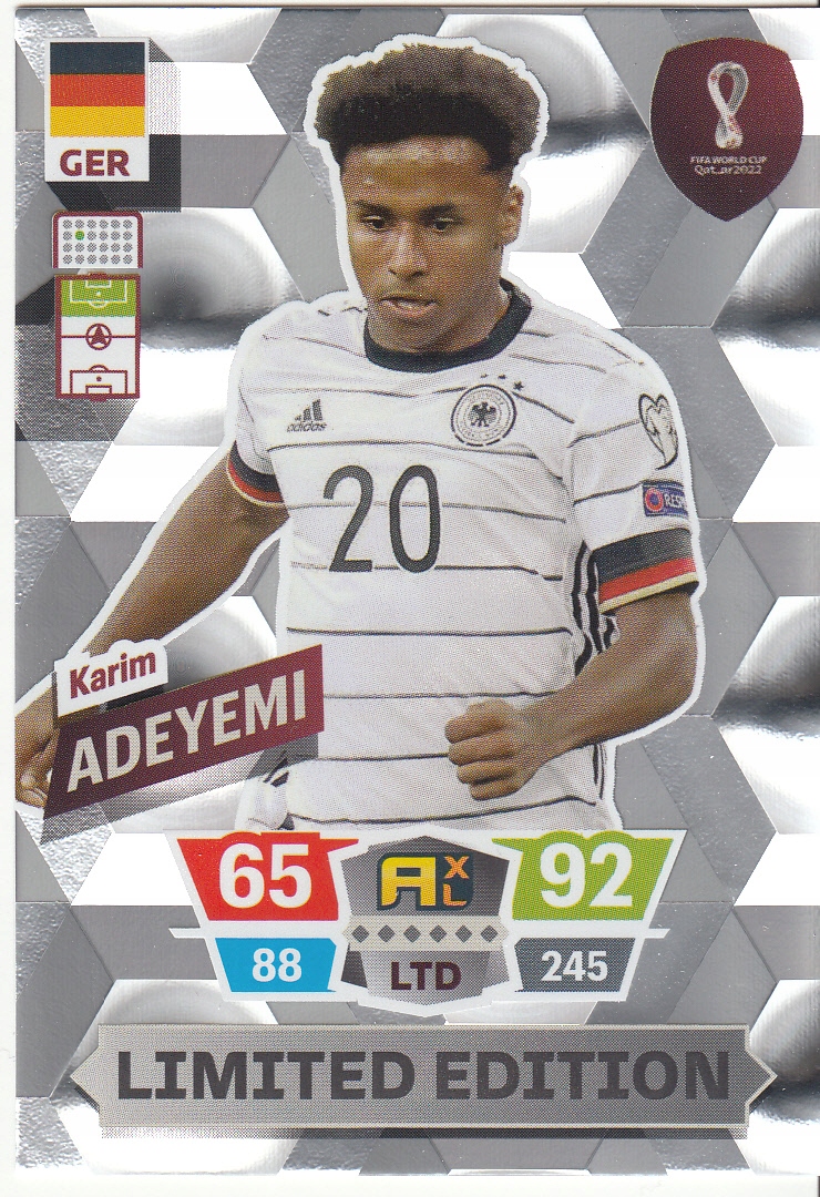 Panini FIFA World Cup Qatar 2022 Limited ADEYEMI - 13073102635 - Allegro