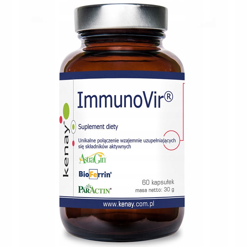 Kenay ImmunoVir 60caps ODPORNOŚĆ ANTYOKSYDANT (5900672154665) • Cena, Opinie • Odporność ...