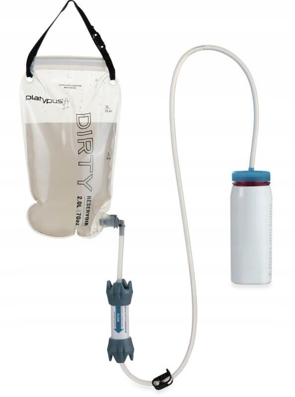 PlatyPus gravitációs vízszűrő GravityWorks 2.0 literes vízszűrő palack ...