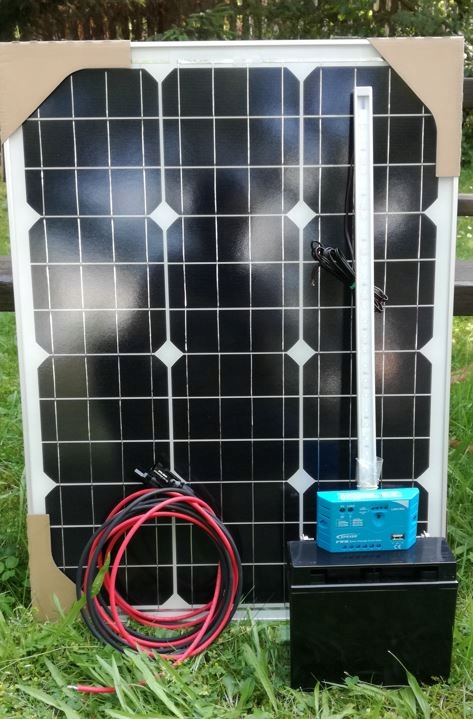 Zestaw fotowoltaiczny PV LED USB AMC5_PROFIL_SH_QUALITY 50 W • Cena ...