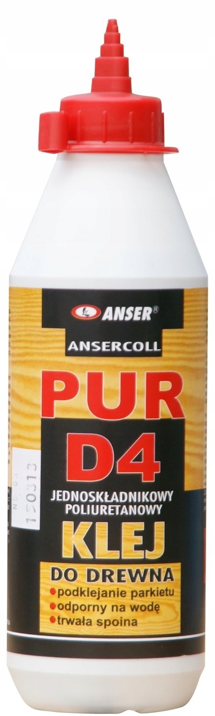 Klej do drewna PUR d4 naprawa parkietu wodoodporny (W-62-54-3) • Cena ... Klej do drewna PUR d4 naprawa parkietu wodoodporny (W-62-54-3) • Cena ...