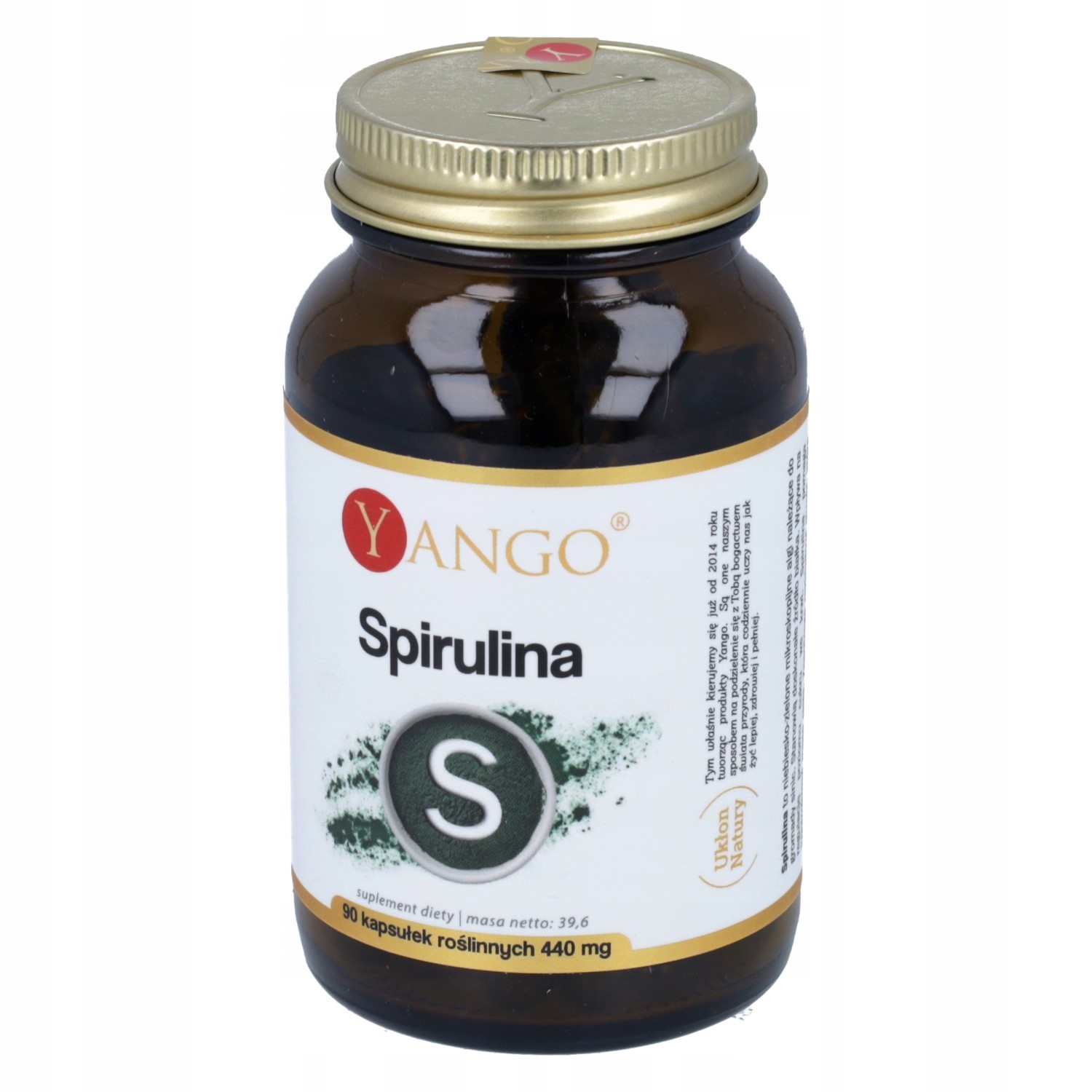 Spirulina Yango kapsułki 90 szt. 39,6 g (5903796650402) • Cena, Opinie ...