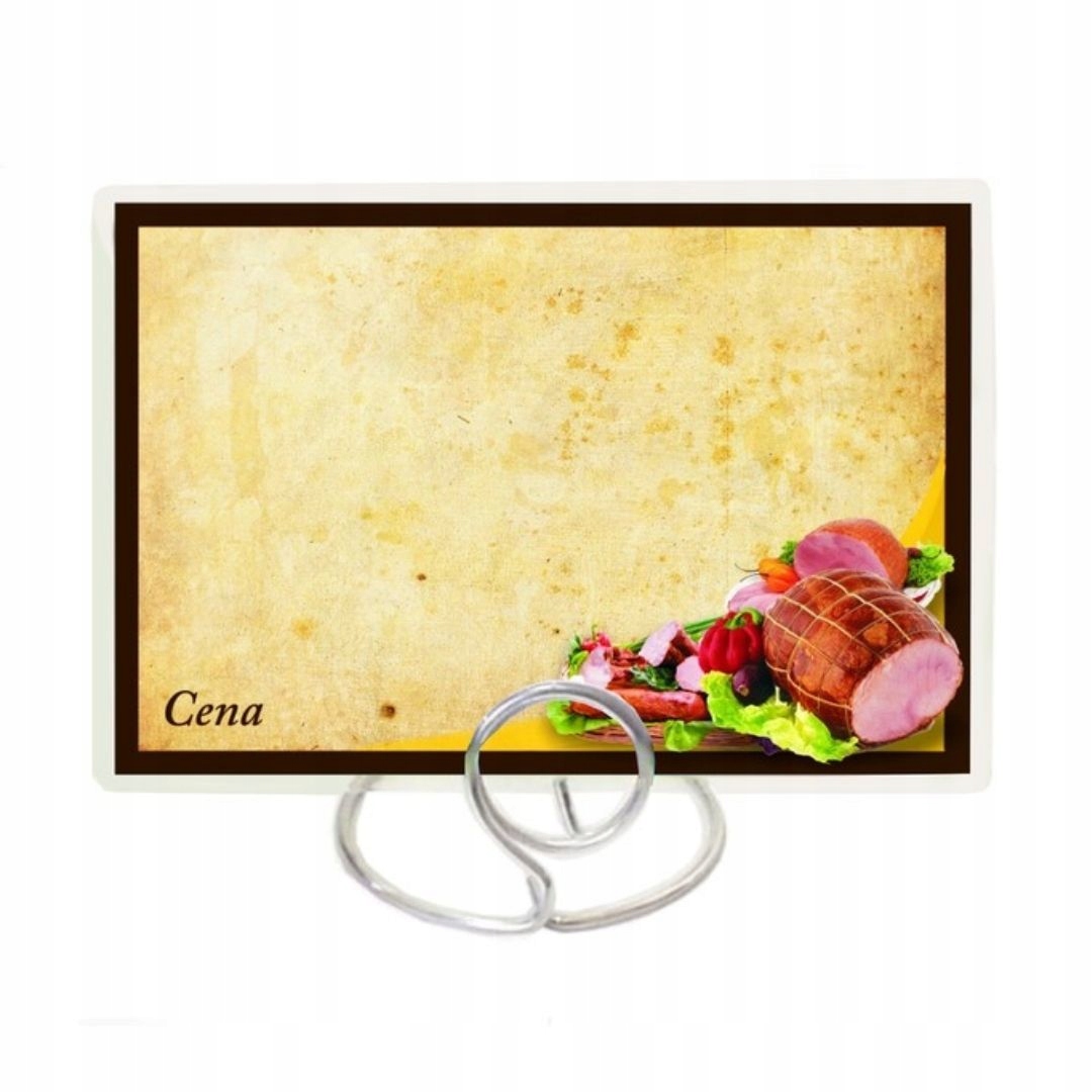 Cenówki z obrazkiem 65x95mm do sklepu mięsnego- 50 (CE0045) • Cena ... Cenówki z obrazkiem 65x95mm do sklepu mięsnego- 50 (CE0045) • Cena ...