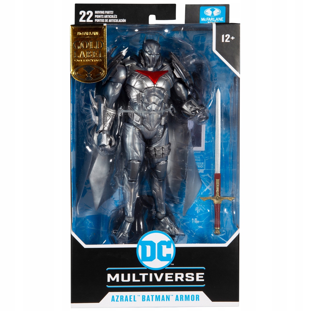 Azrael (Batman Armor; Gold) Figurka DC Multiverse 13802163104 - Sklepy ...