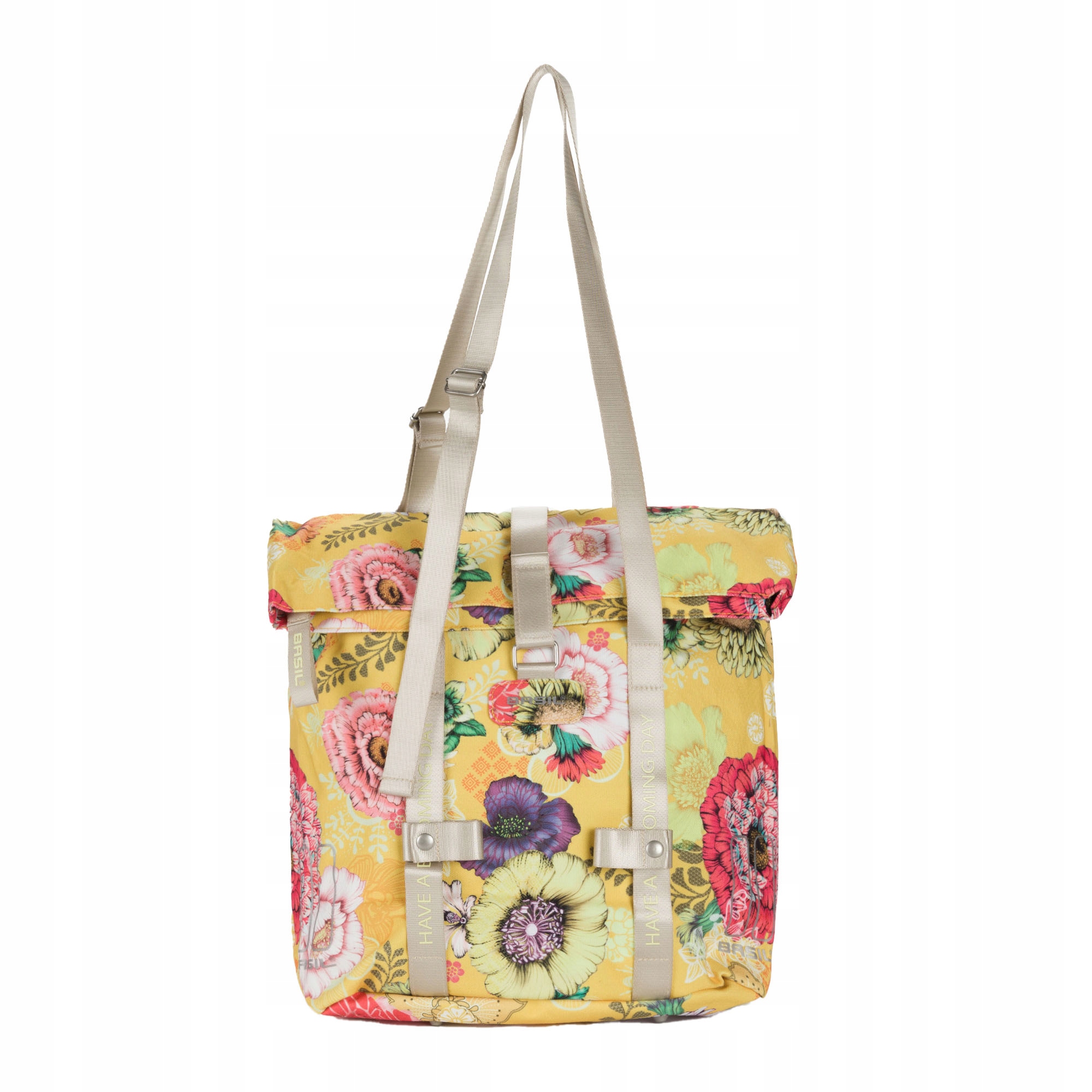 Torba rowerowa Basil Bloom Field żólta B-18150 15-20 l - 8715019181504 - 15181564331 - Allegro