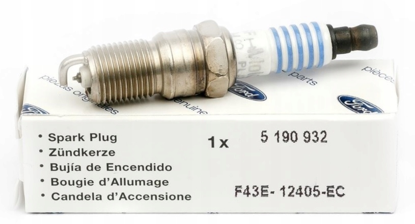 FORD OE ŚWIECA ZAPŁONOWA MONDEO MK3 2,5 DURATEC 5190932 za 38,65 zł z Wrocław - Allegro.pl ...