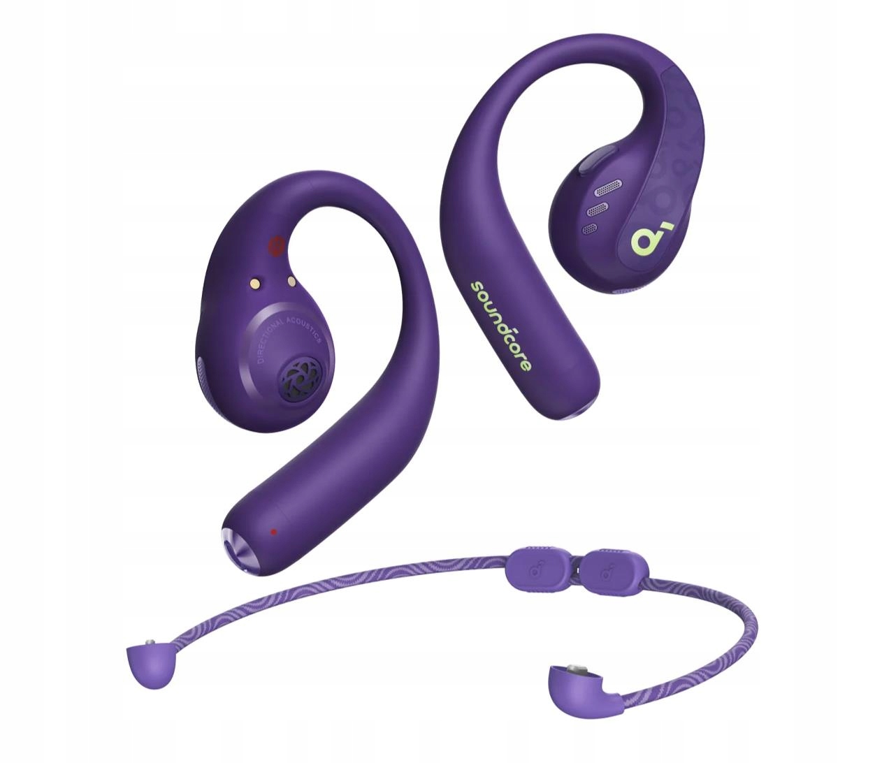 Bezdrôtové slúchadlá do uší Soundcore AeroFit Pro Fialové ...