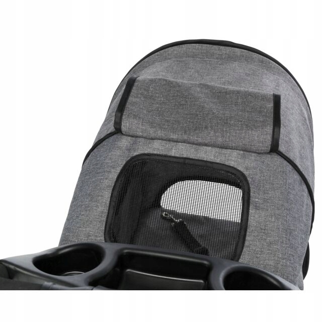 Коляска Trixie 47 см x 100 см оттенки серого, весом до 15кг (ID ...