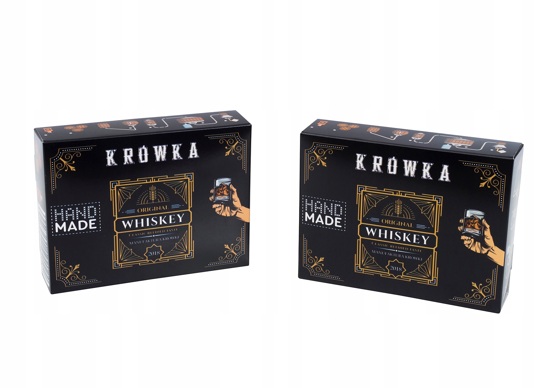 Krówki o smaku whisky 250g pudełko prezent whiskey upominek ...