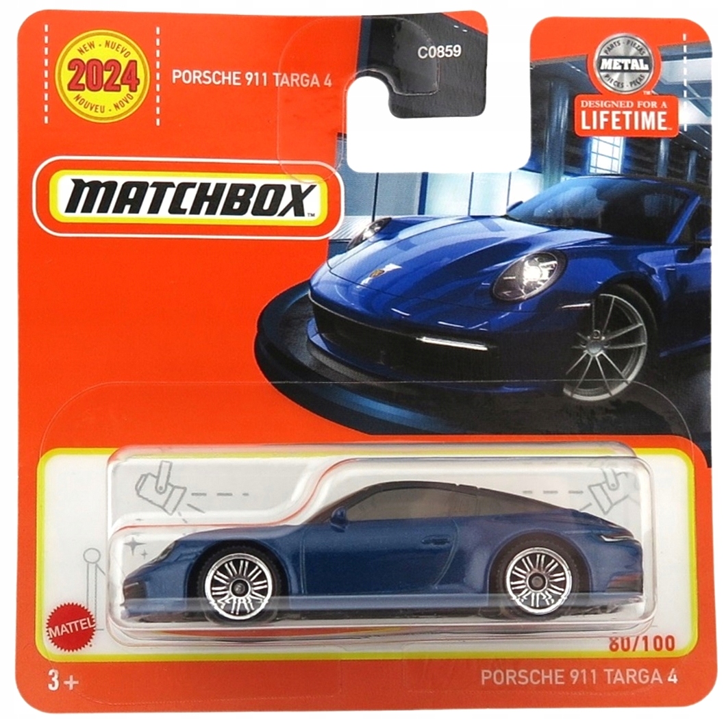 PORSCHE 911 TARGA 4 autko MATCHBOX seria 2024 (027084086263) • Cena, Opinie • Samochody i ...