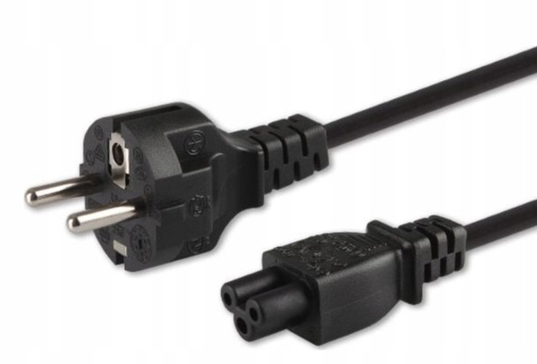 Kabel przewód zasilający do komputera monitora 1m - Sklep, Opinie, Cena w Allegro.pl
