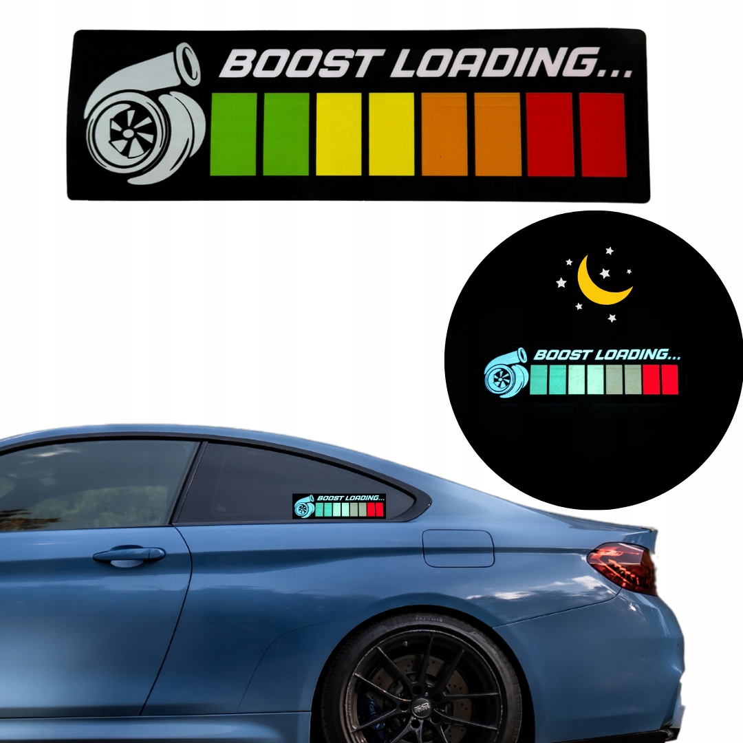 Naklejka LED Boost Loading - Panel na szybę samochodu • Cena, Opinie ...