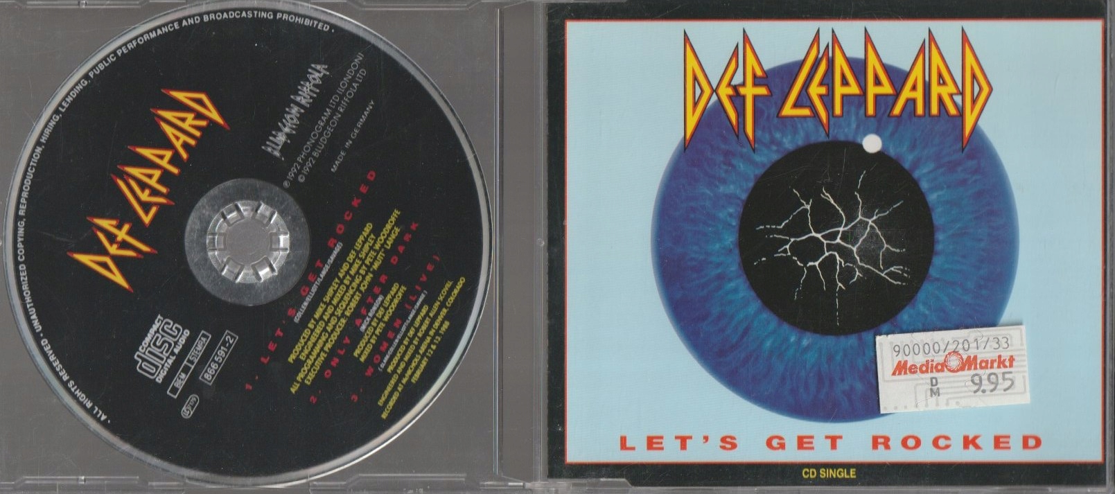 Let's Get Rocked Def Leppard CD - porównaj ceny - Allegro.pl