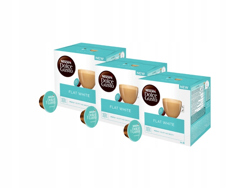 Kapsułki NESCAFE Dolce Gusto Flat White (48 szt.) 14736239296 - Allegro.pl Kapsułki NESCAFE Dolce Gusto Flat White (48 szt.) 14736239296 - Allegro.pl