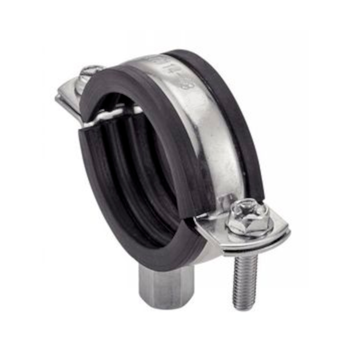 60 - 64 mm Uchwyt Do Rur Nierdzewna z nakrętką i gumą • Cena, Opinie ...