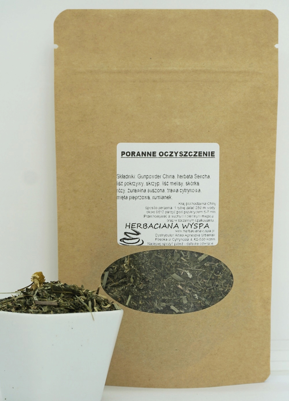 Gyógynövény tea, szálas - Herbaciana Wyspa 50 g, (5906269312203) • Ár ...