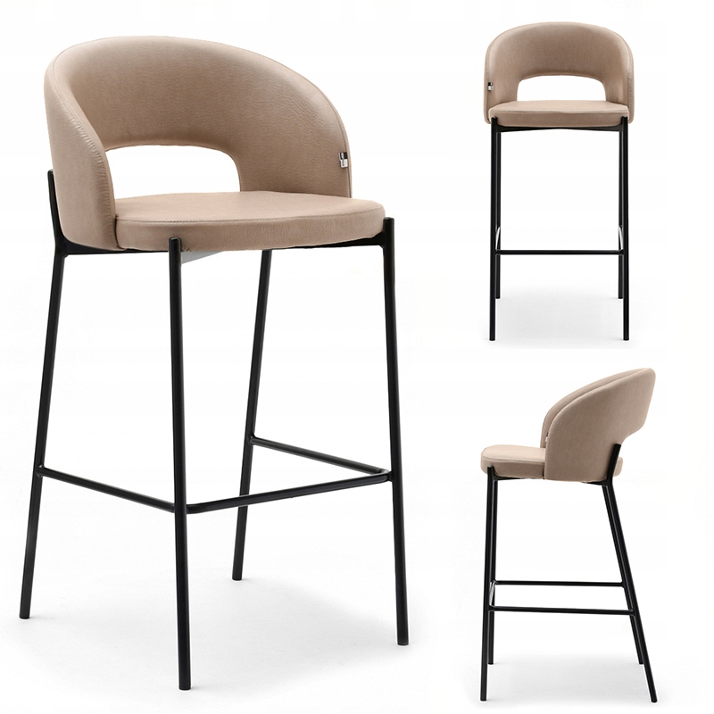 Hoker Mebel-Partner odcienie beżu 99 cm skóra sztuczna (5907698678717 ...