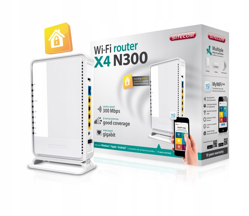 Router Sitecom X4 N300 802.11n (Wi-Fi 4) - Sklep, Opinie, Cena w Allegro
