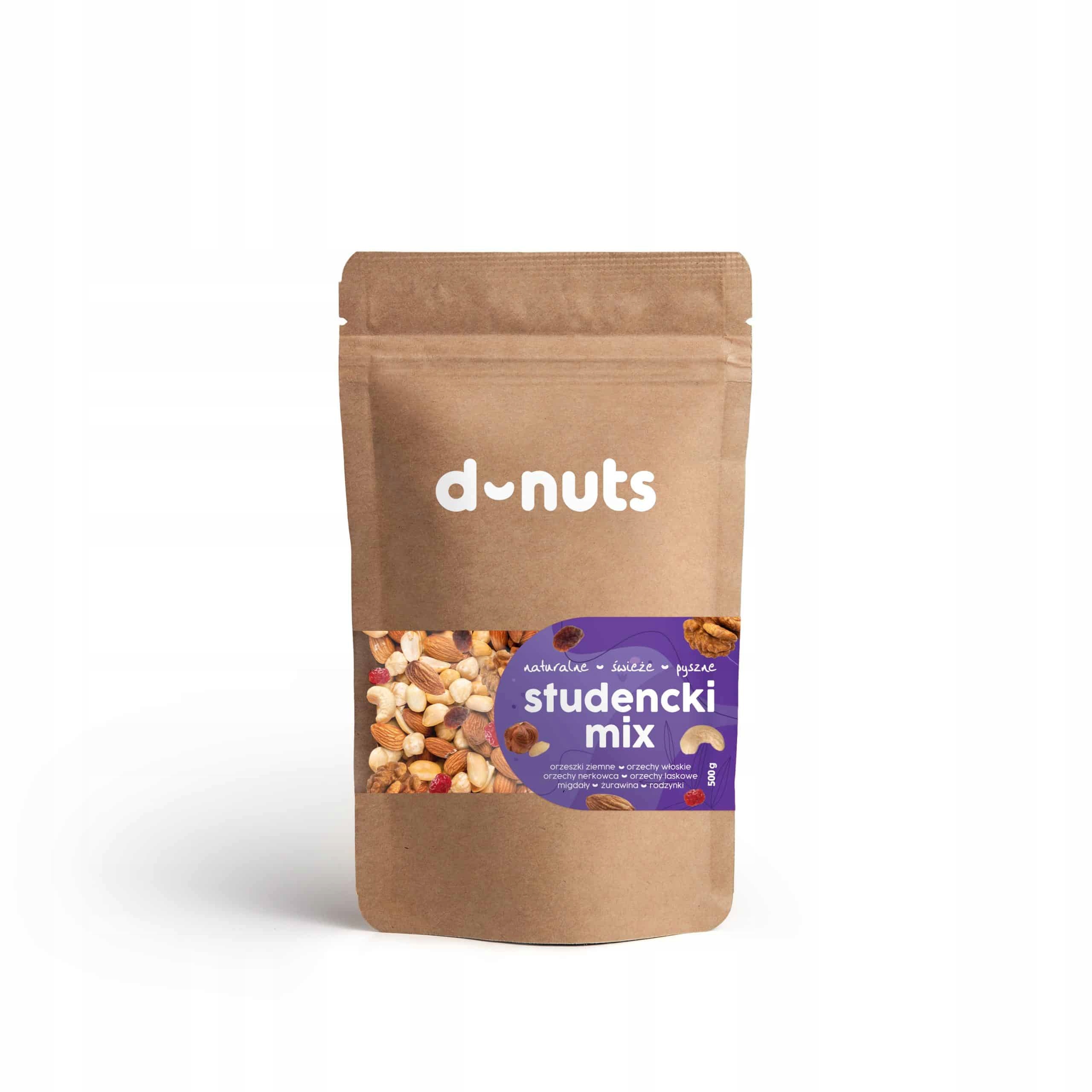 D-nuts Studencki MIX 500 g • Opinie - Allegro