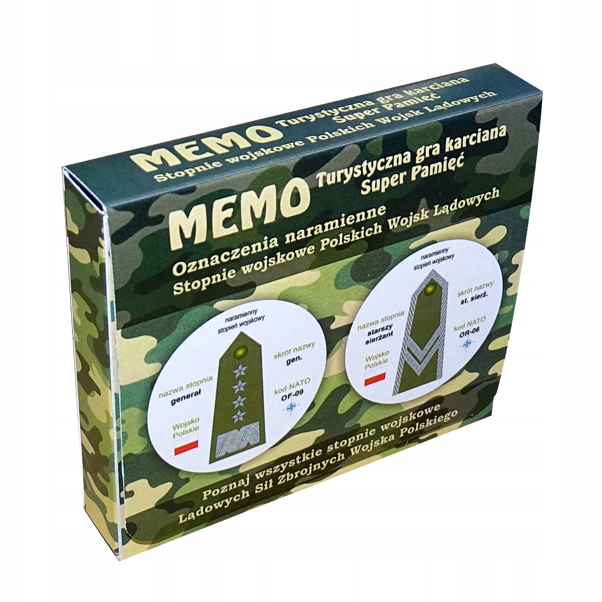 Gra MEMO Stopnie Wojskowe LSZ Wojska Polskiego - Stan: nowy 24,90 zł ... Gra MEMO Stopnie Wojskowe LSZ Wojska Polskiego - Stan: nowy 24,90 zł ...