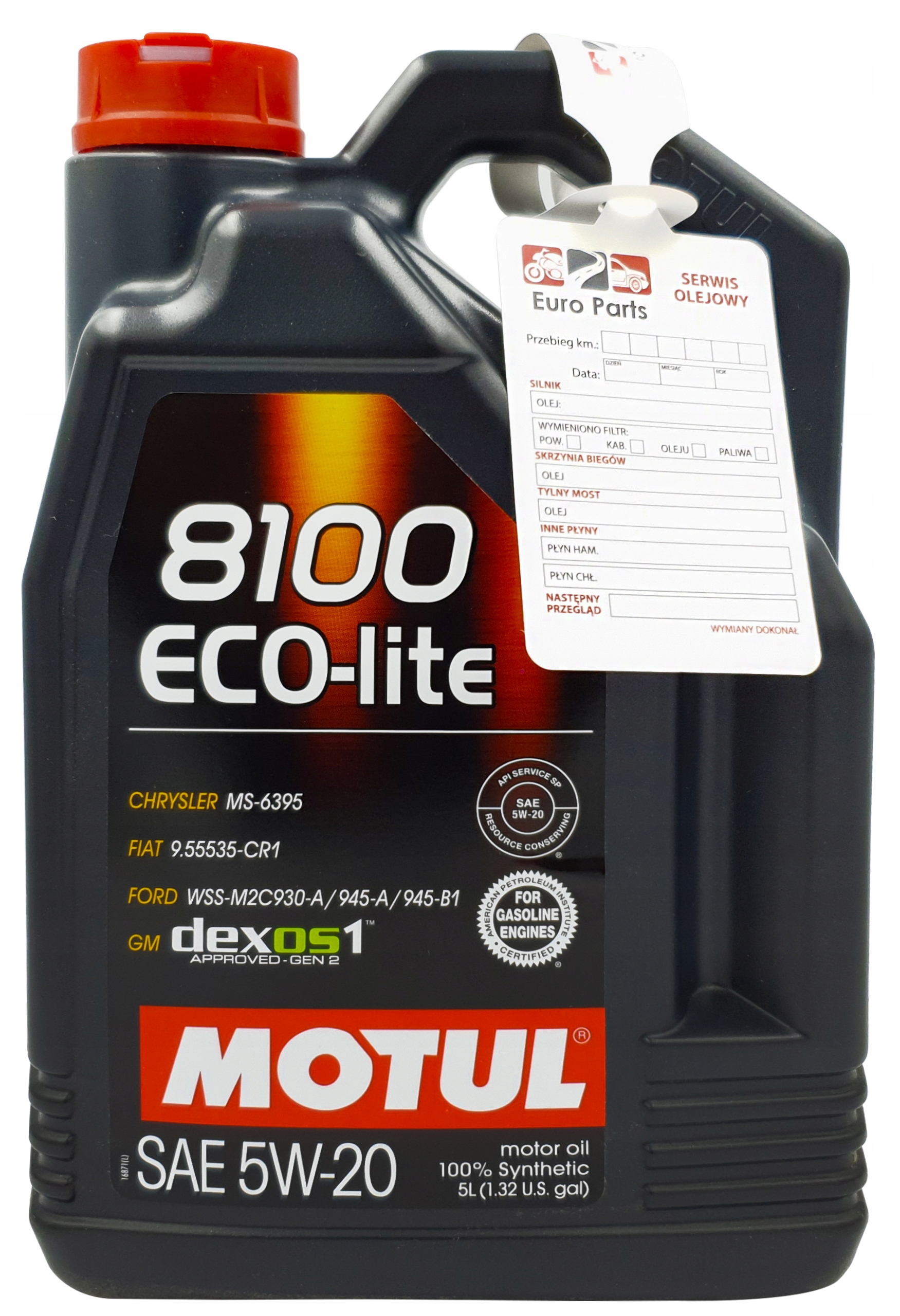 MOTUL 8100 ECO-LITE 5W20 DEXOS1 GEN2 API SP-RC 5L 109104 za 204,89 zł z ...