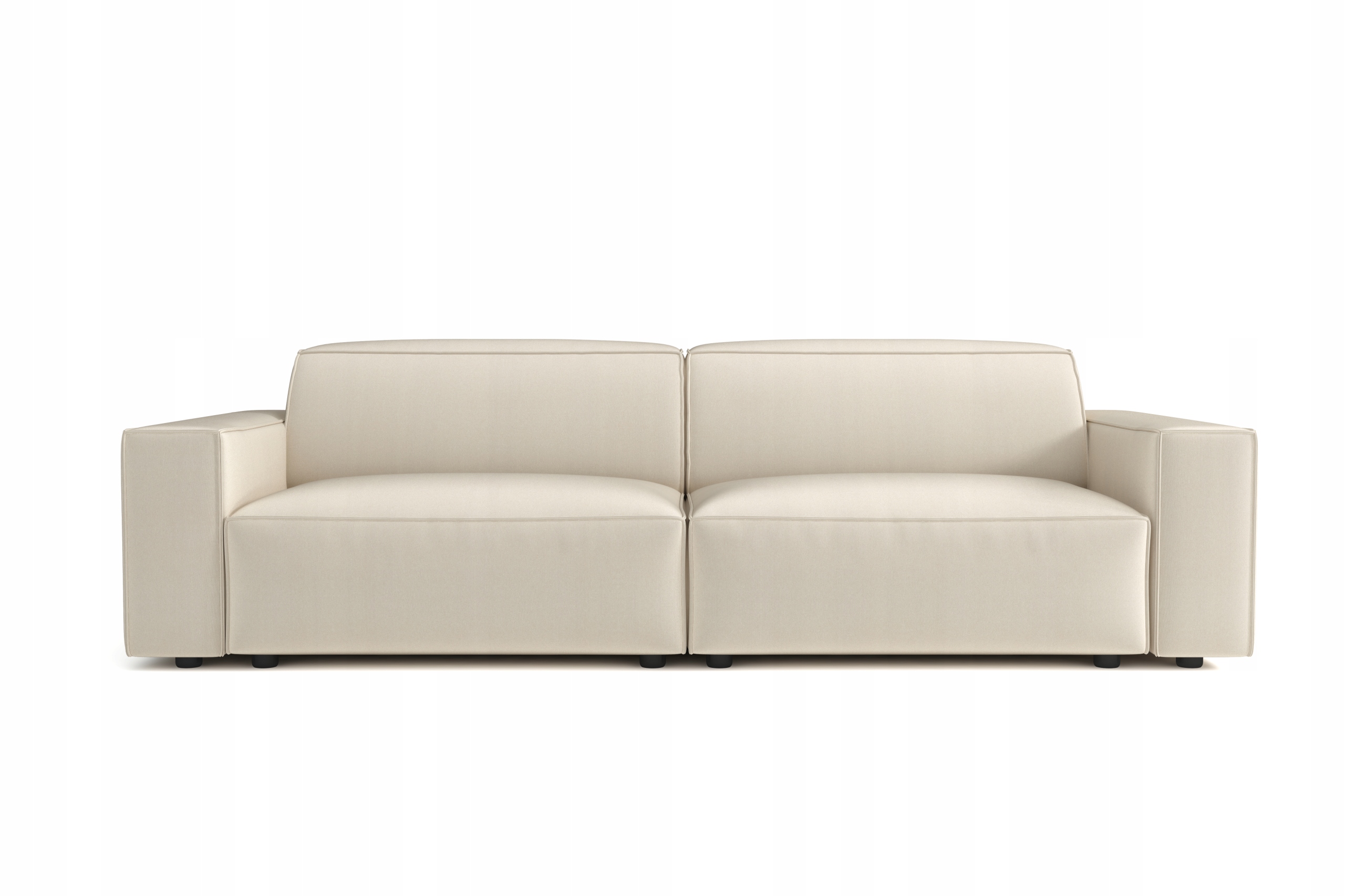 Sofa dwuosobowa CALIFORNIA tkanina Matt Velvet ecru 244cm • Opinie ...