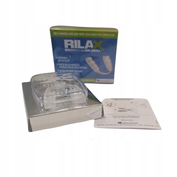 Dr. Brux RILAX szyna relaksacyjna bruksizm zgrzyt (8058363622409 ...