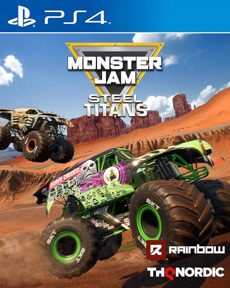 Monster Jam: Steel Titans PlayStation 4 (PS4) hra v krabicovej verzii ...