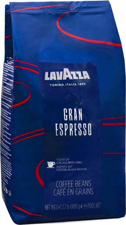 Kawa ziarnista mieszana Lavazza Gran Espresso 1000 g (8000070021341) • Cena, Opinie • Kawa ...