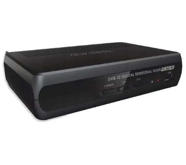 Tuner DVB-T2 New Digital T2 265 HD • Cena, Opinie - Allegro