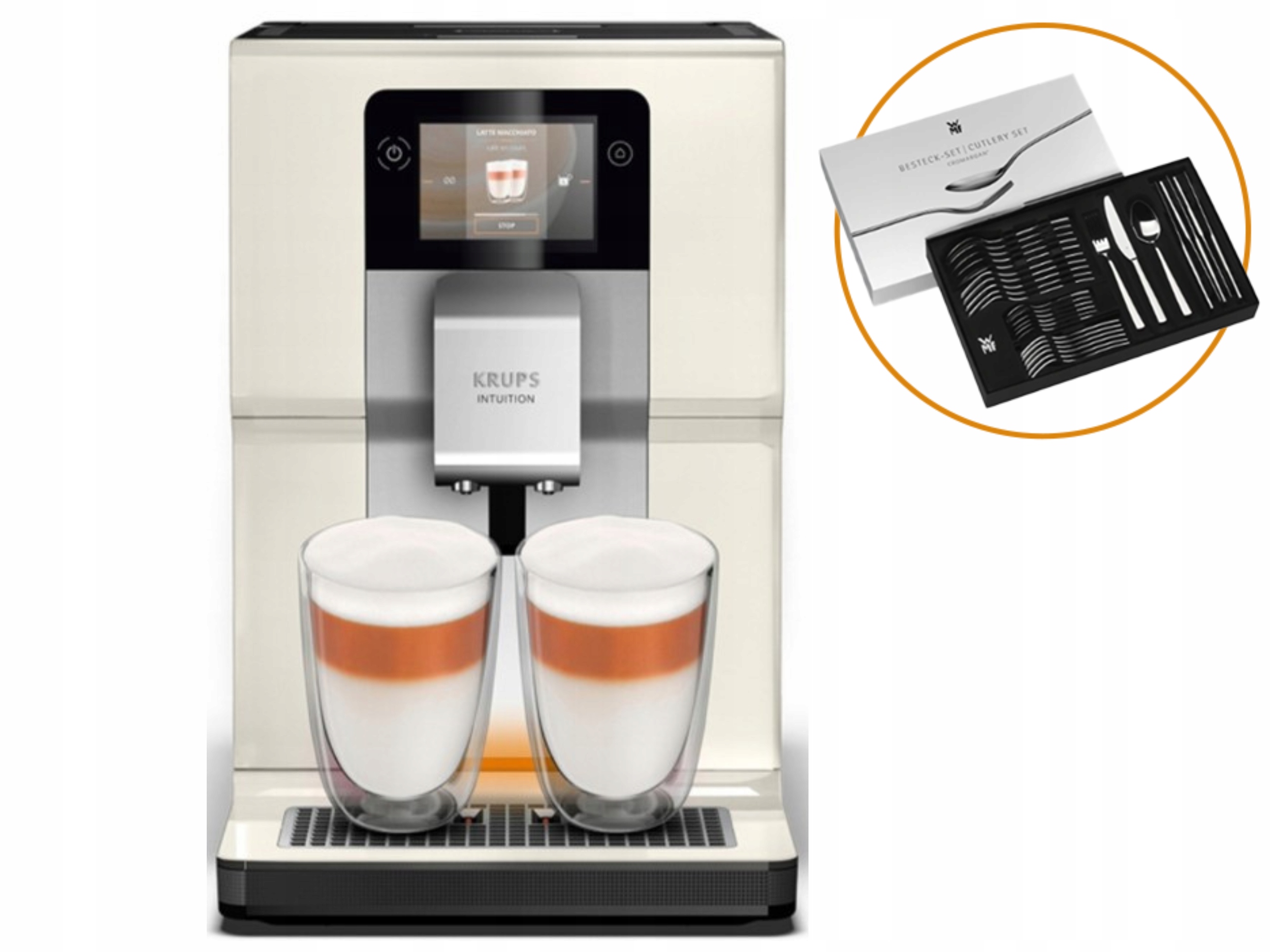 Ekspres ciśnieniowy do kawy KRUPS Intuition Preference EA872A 15 bar ...