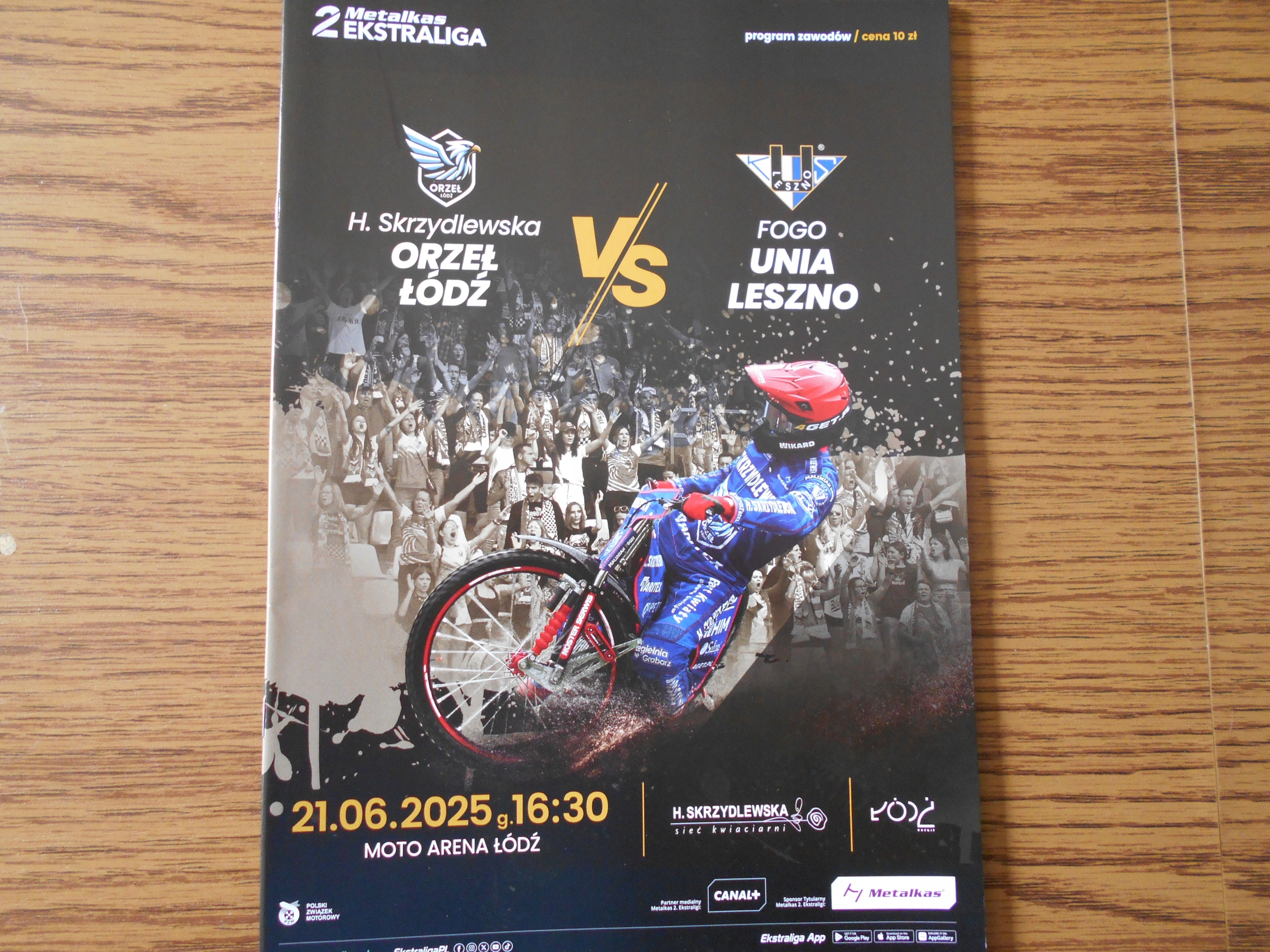 Liga Orzeł Łódź - Unia Leszno 2025 - 17900915645 - Allegro