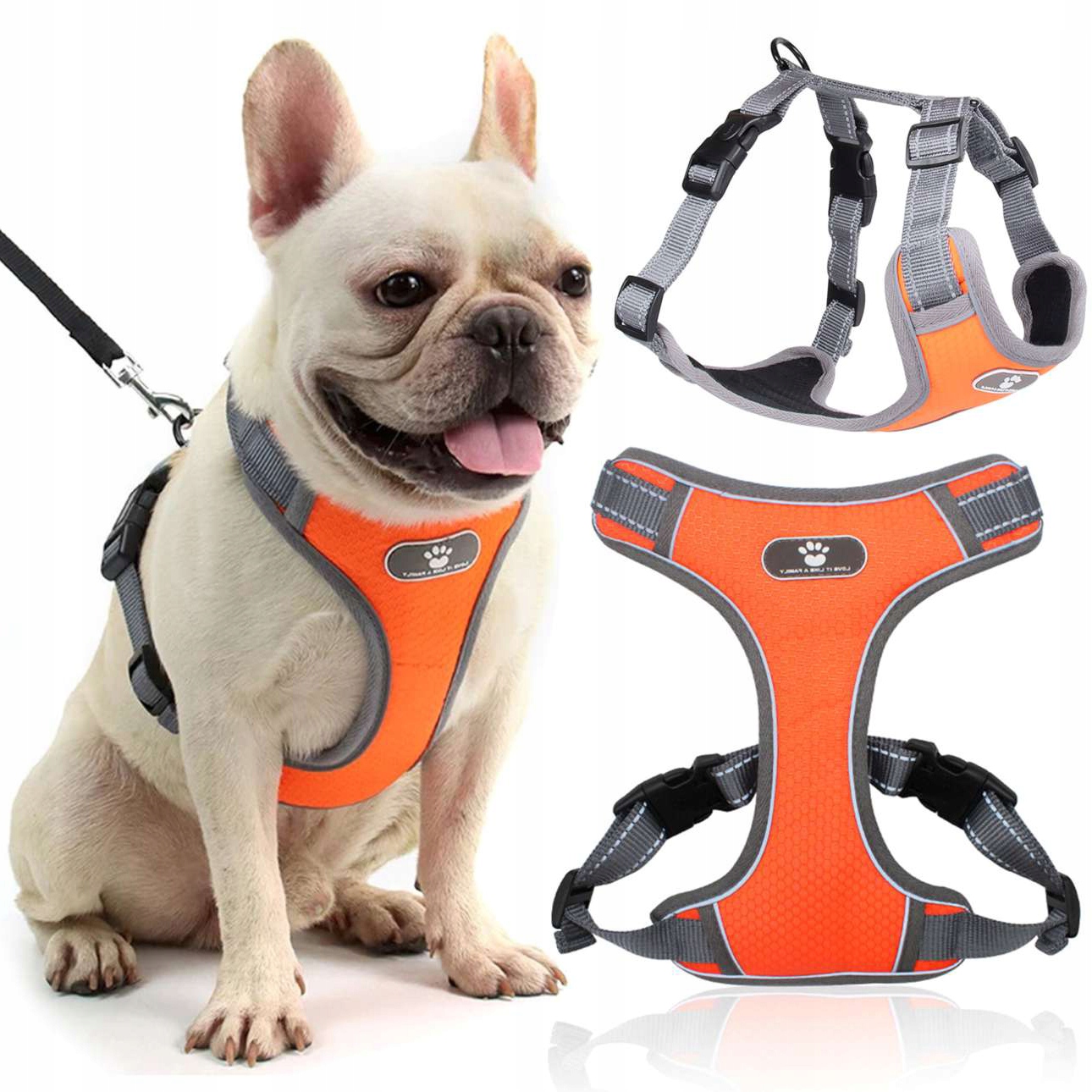 SZELKI DLA MAŁEGO PSA BEZUCISKOWE MOCNE GUARD M (5905523060300) • Cena, Opinie • Szelki ...