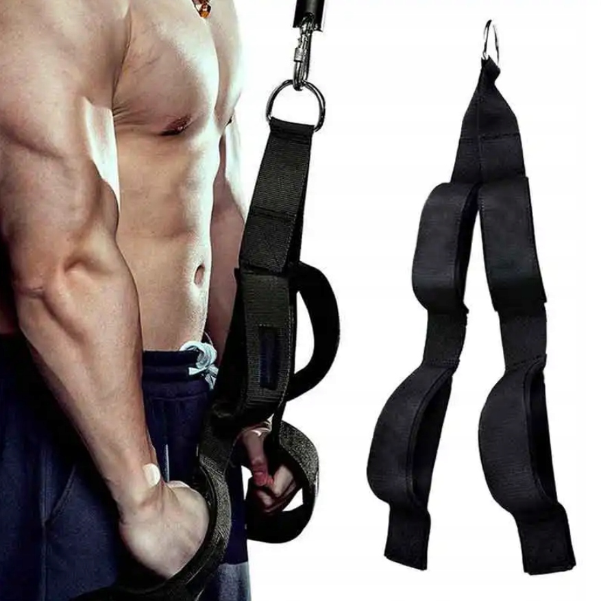 LINA DO WYCIĄGU SZNUR PAS TAŚMA NA TRICEPS BICEPS ATLAS TRENING ...