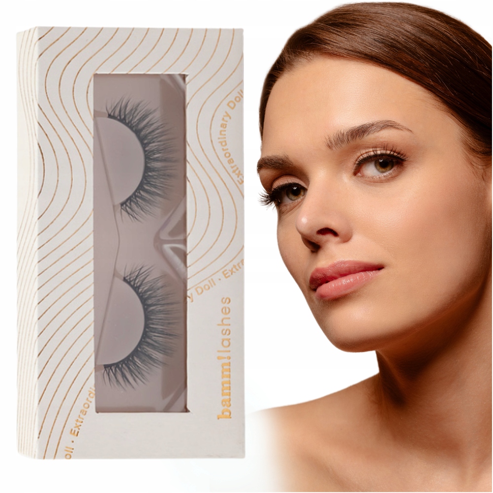 Bamm!Lashes False Lashes sztuczne rzęsy na pasku Extraordinary Doll ...