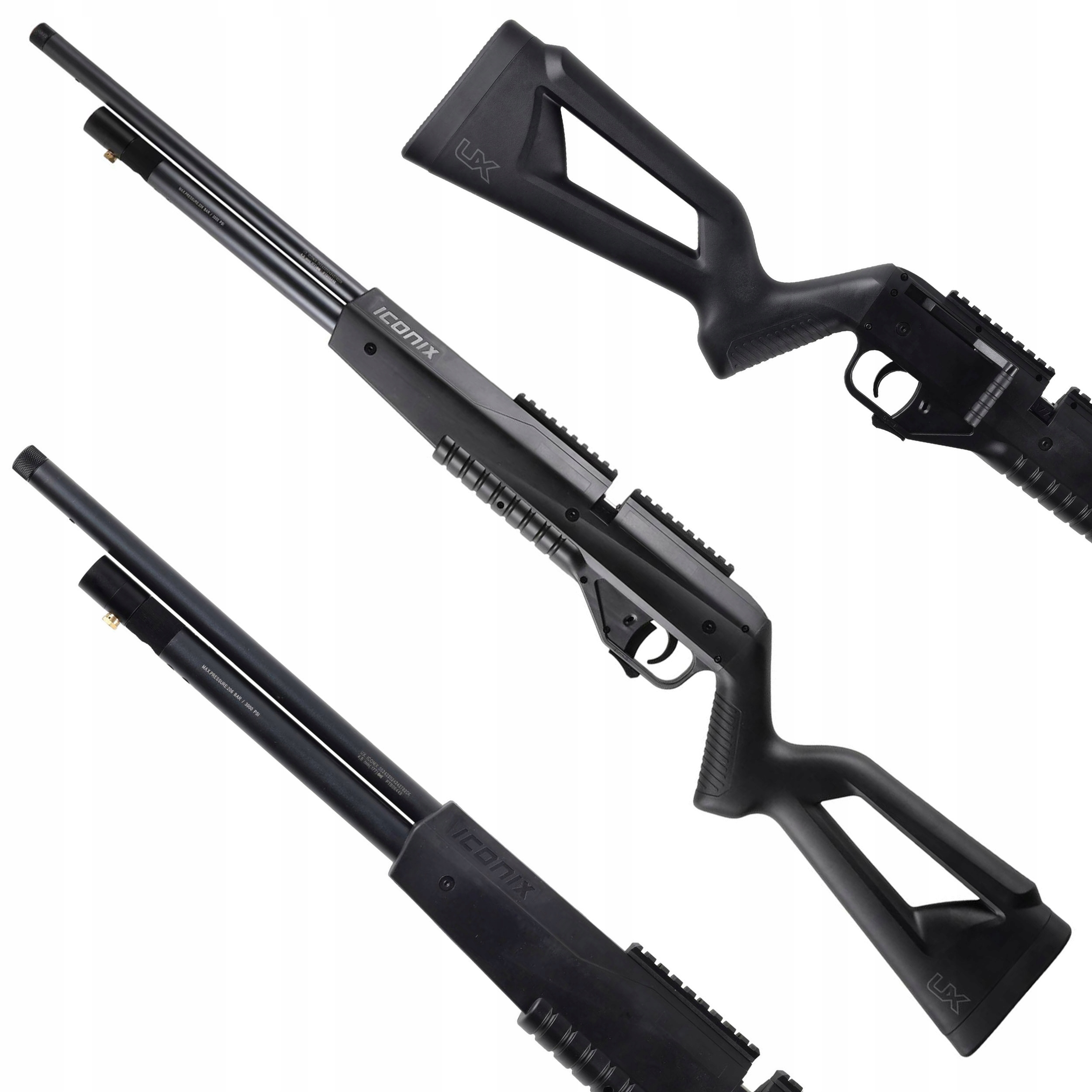 Wiatrówka karabinek PCP UX Iconix Umarex 4,5 mm Diabolo lufa gwintowana ...