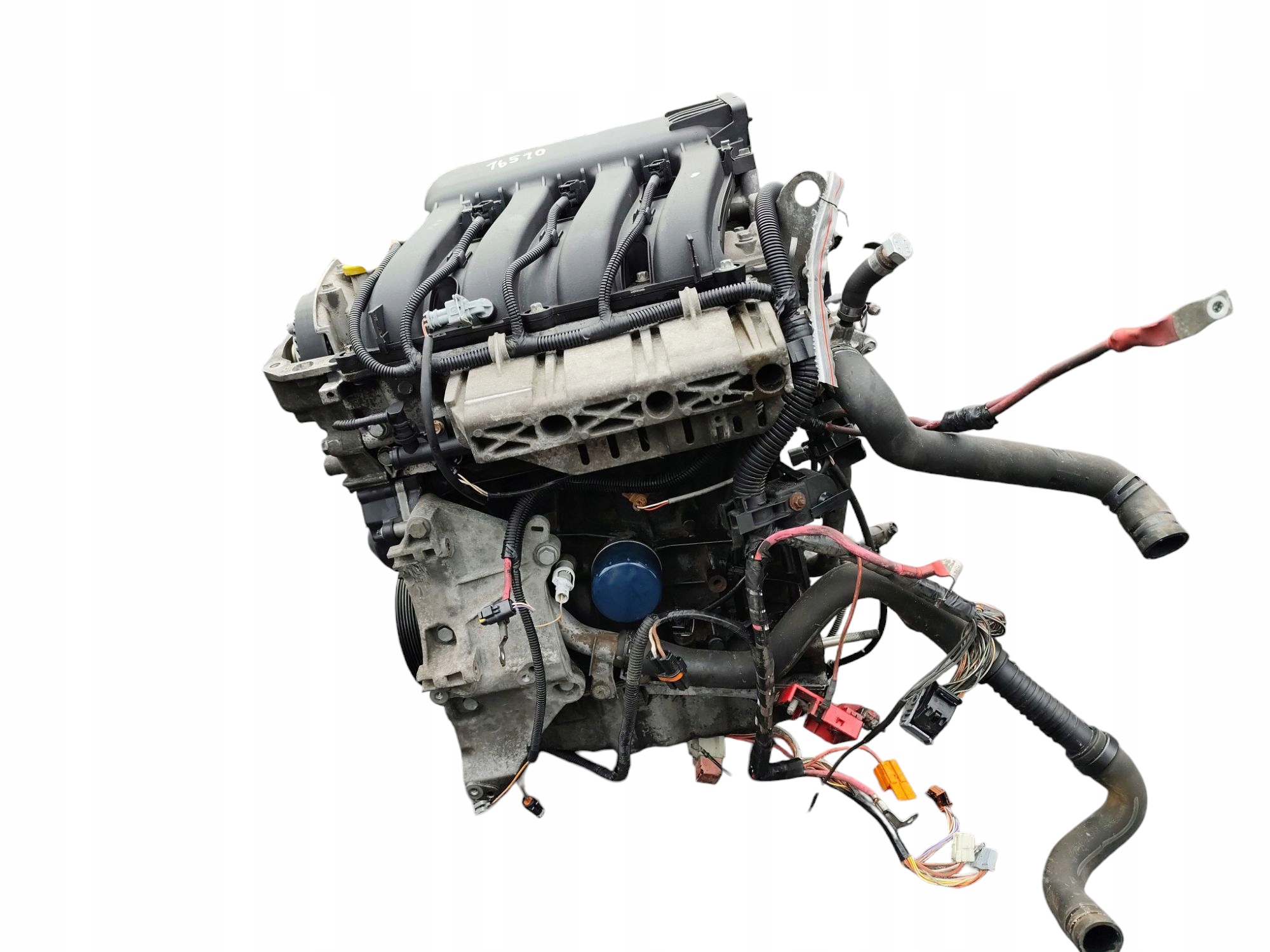 SILNIK KOMPLETNY RENAULT SCENIC II MEGANE II 2.0 16V 135KM F4R770 FILM ...