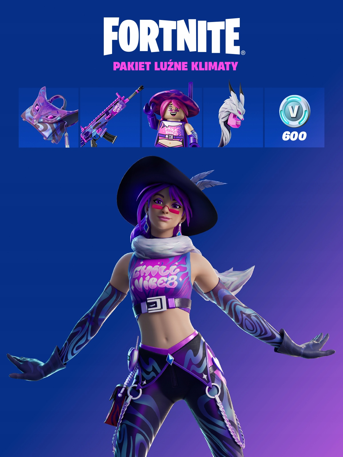 FORTNITE CHILL VIBEZ PACK KLUCZ XBOX ONE SERIES X|S Digitální verze pro ...