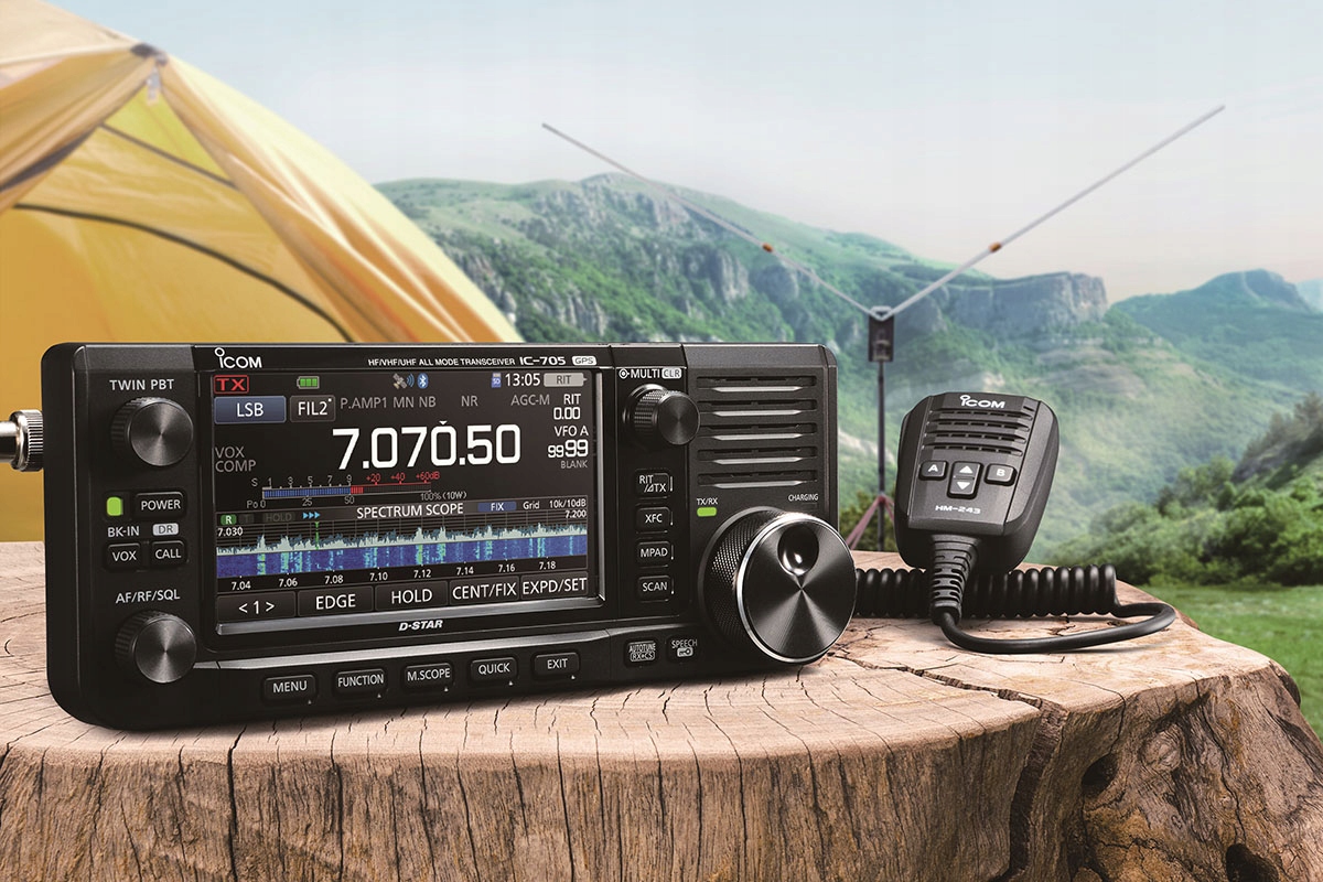 Icom IC-705 Radiostacja SDR-QRP KF-UHF - Sklep, Opinie, Cena w Allegro