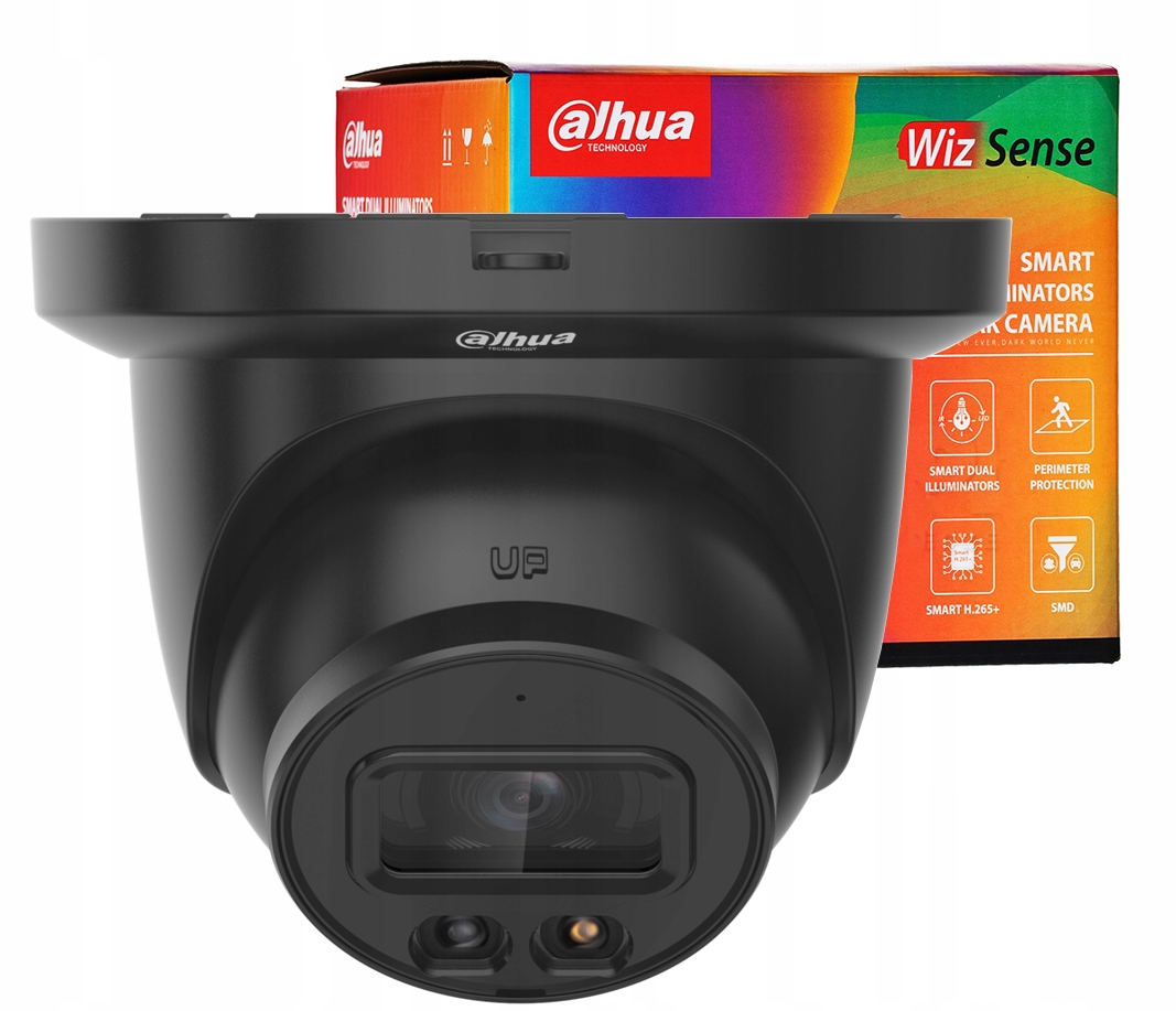 Kamera IP Dahua 8Mpx IPC-HDW2849TM-S-IL-0280B BLACK Wizsense Dual Light PoE - Sklep, Opinie ...