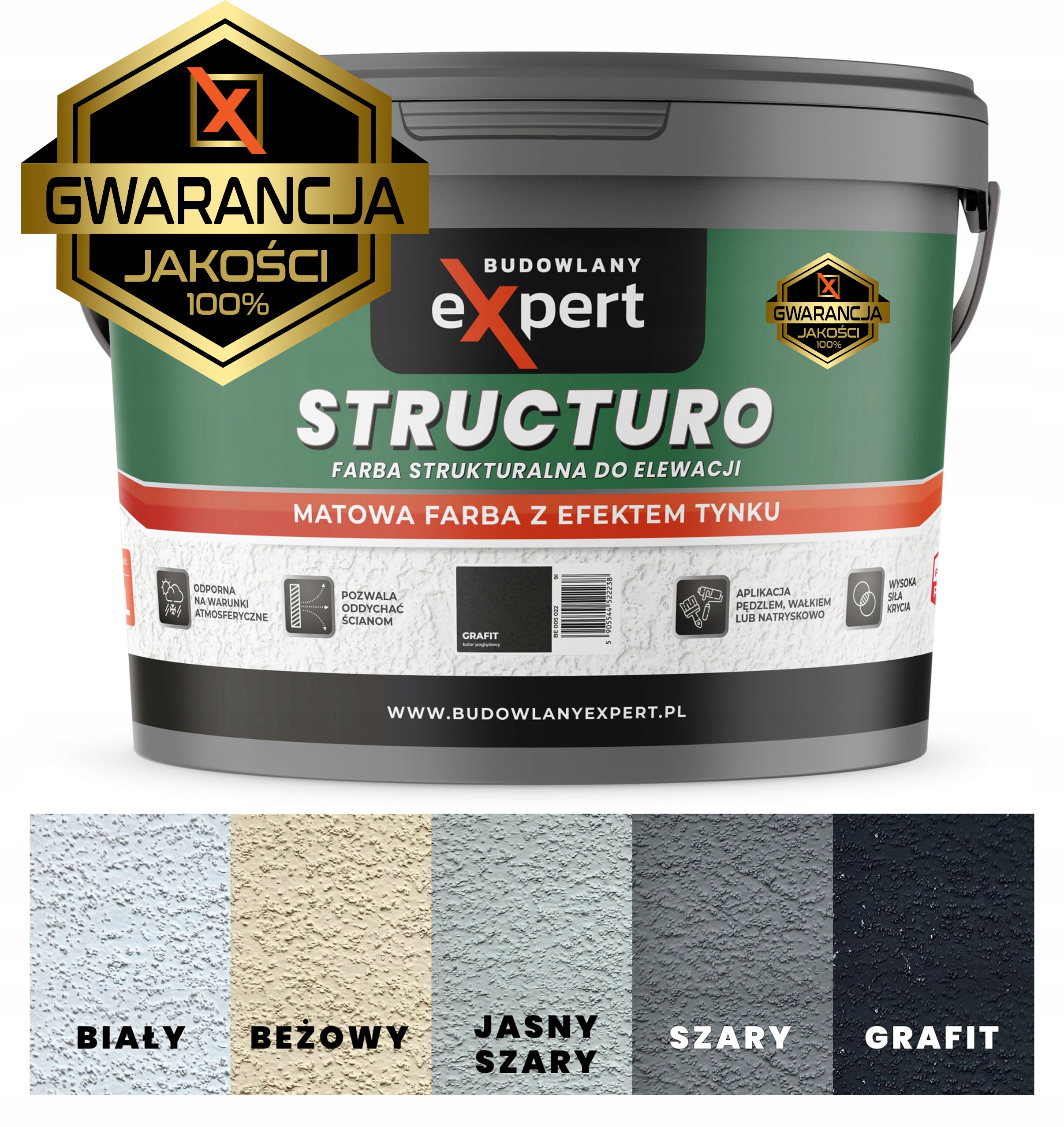 Farba do Elewacji Zewnętrznej - Niska cena na Allegro